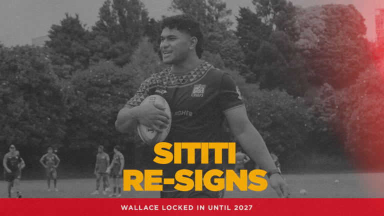 Wallace Sititi Commits to Gallagher Chiefs - Chiefs